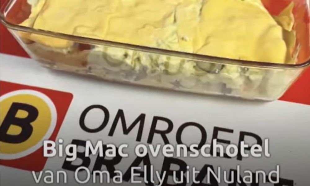 Bart Geurts zijn schoonoma maakt 'Big Mac Schotel' • Bart Geurts